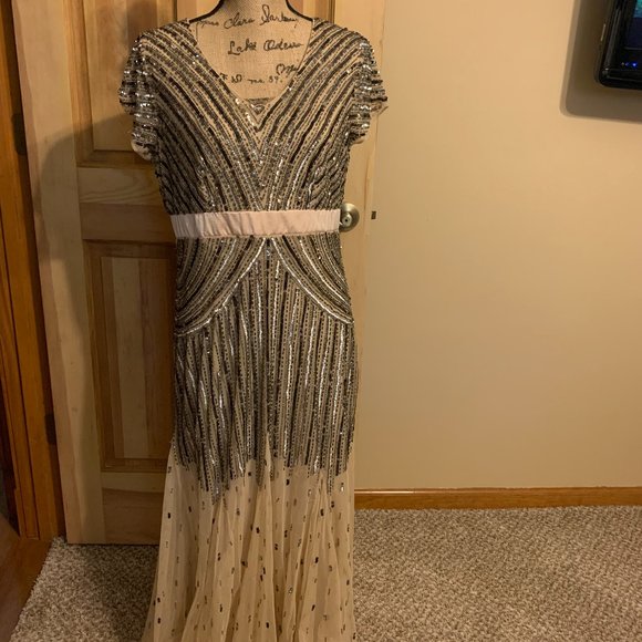 Ashro | Dresses | Beautiful Sequent Evening Dress | Poshmark
